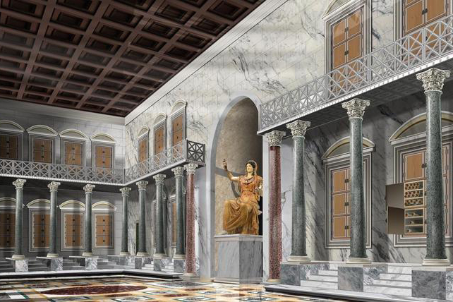 Thermae of Caracalla in 4D - virtual reality tour + Map of Rome - ITALY ...
