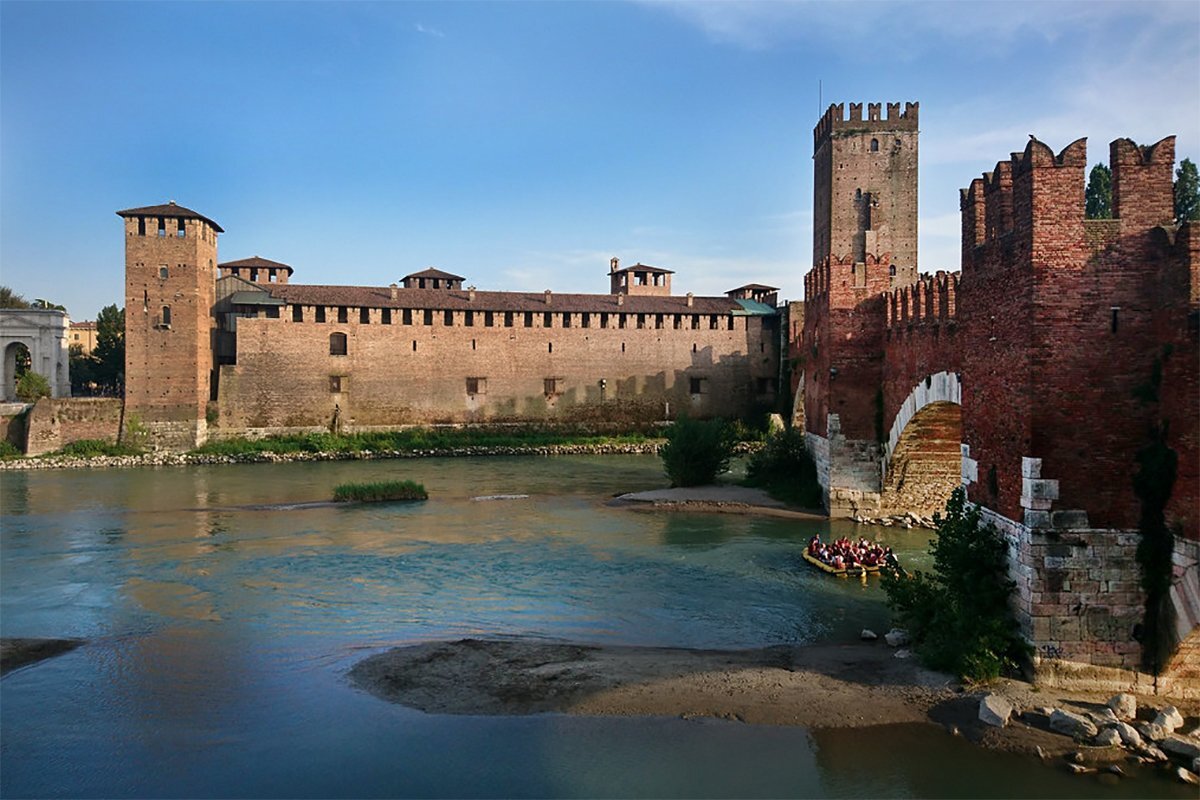 Entrada al Museo de Castelvecchio